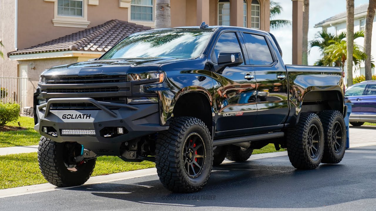 2019 Chevrolet Silverado Hennessey Goliath 6x6 Walk-around Video - YouTube