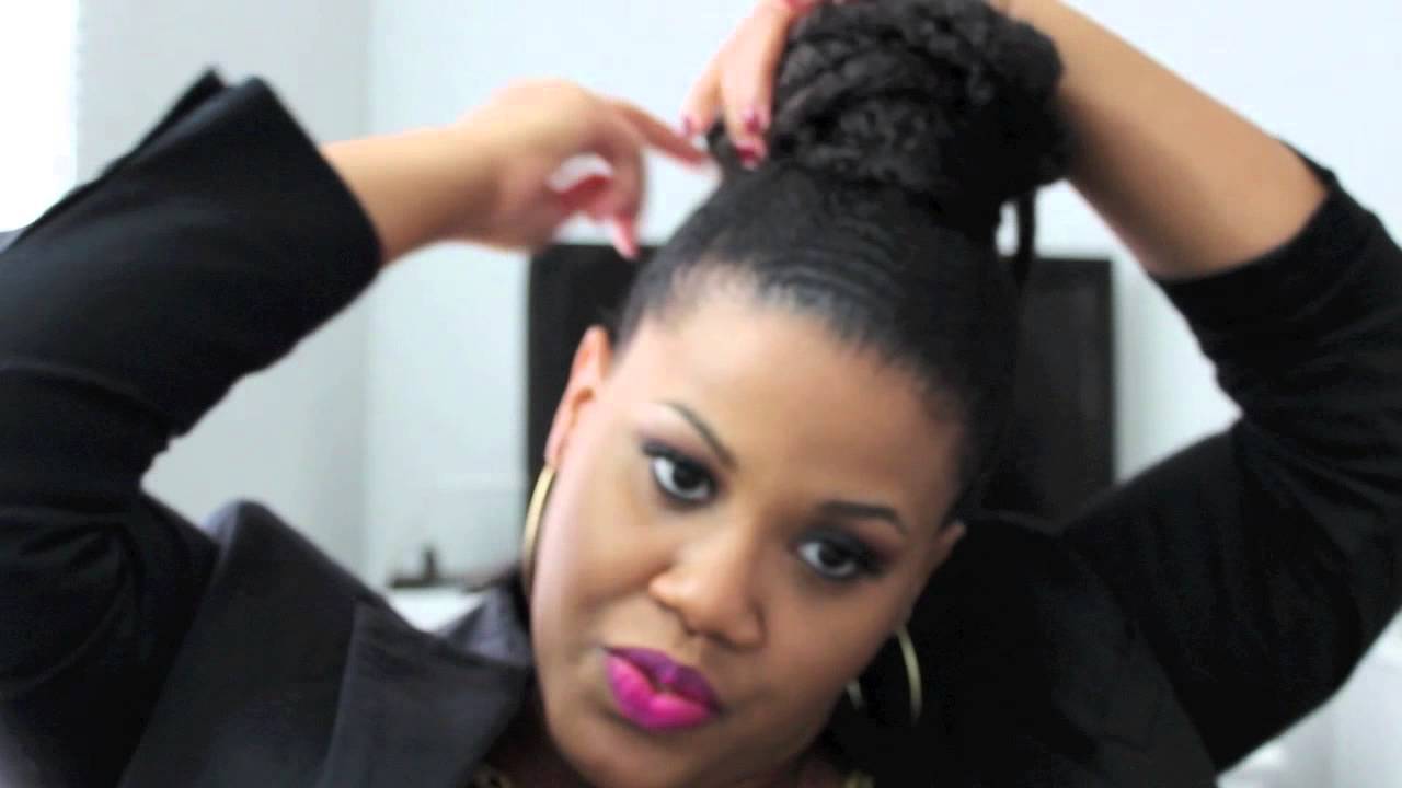 Requested | Textured Bun Tutorial - YouTube