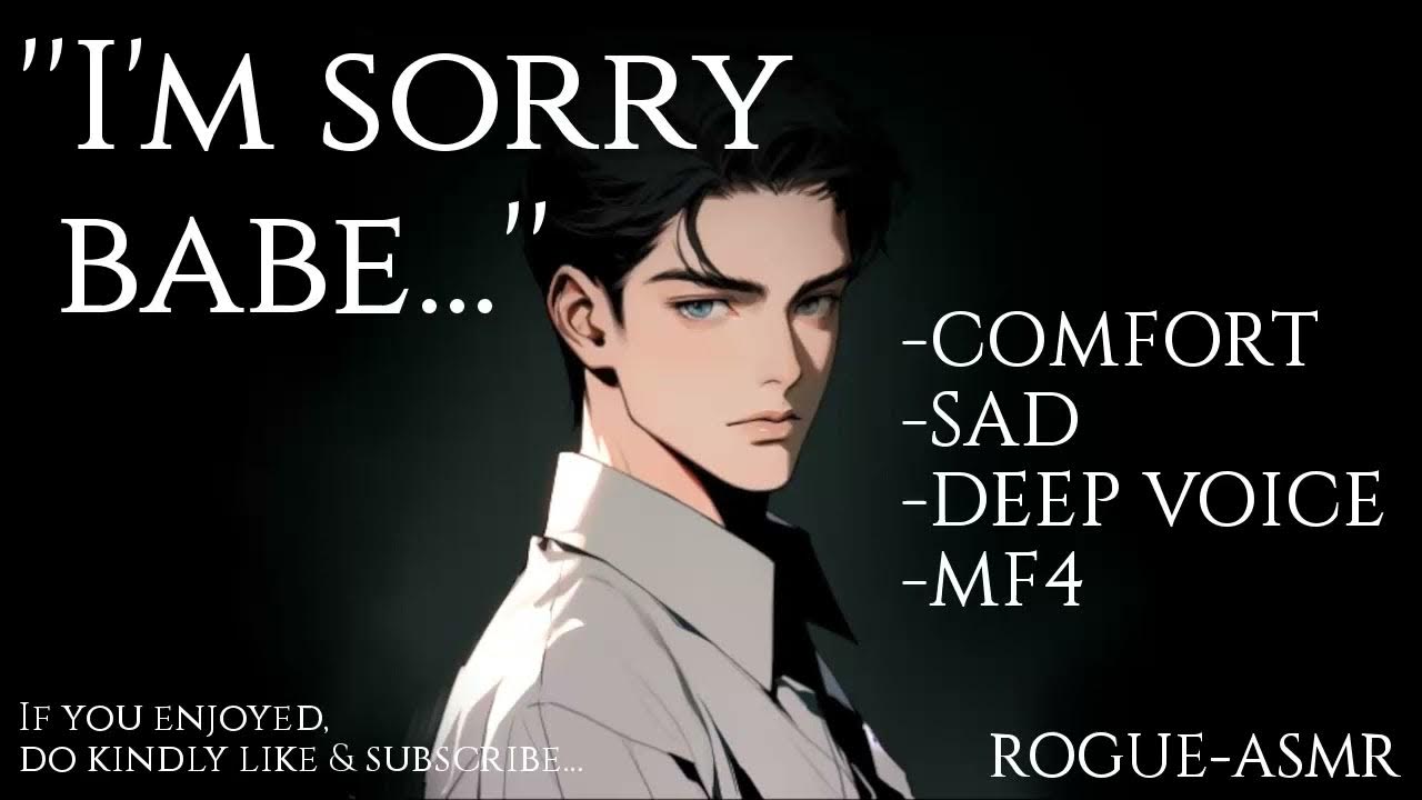 [ASMR] Your boyfriend opens up after his apology. [COMFORT] [M4F] [SAD] [DEEP VOICE] - YouTube