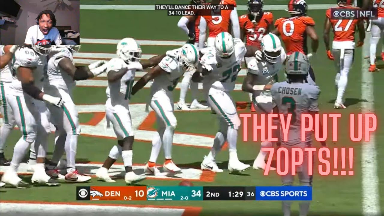 BEST TEAM IN NFL?!?! Denver Broncos vs Miami Dolphins Game Highlights ...