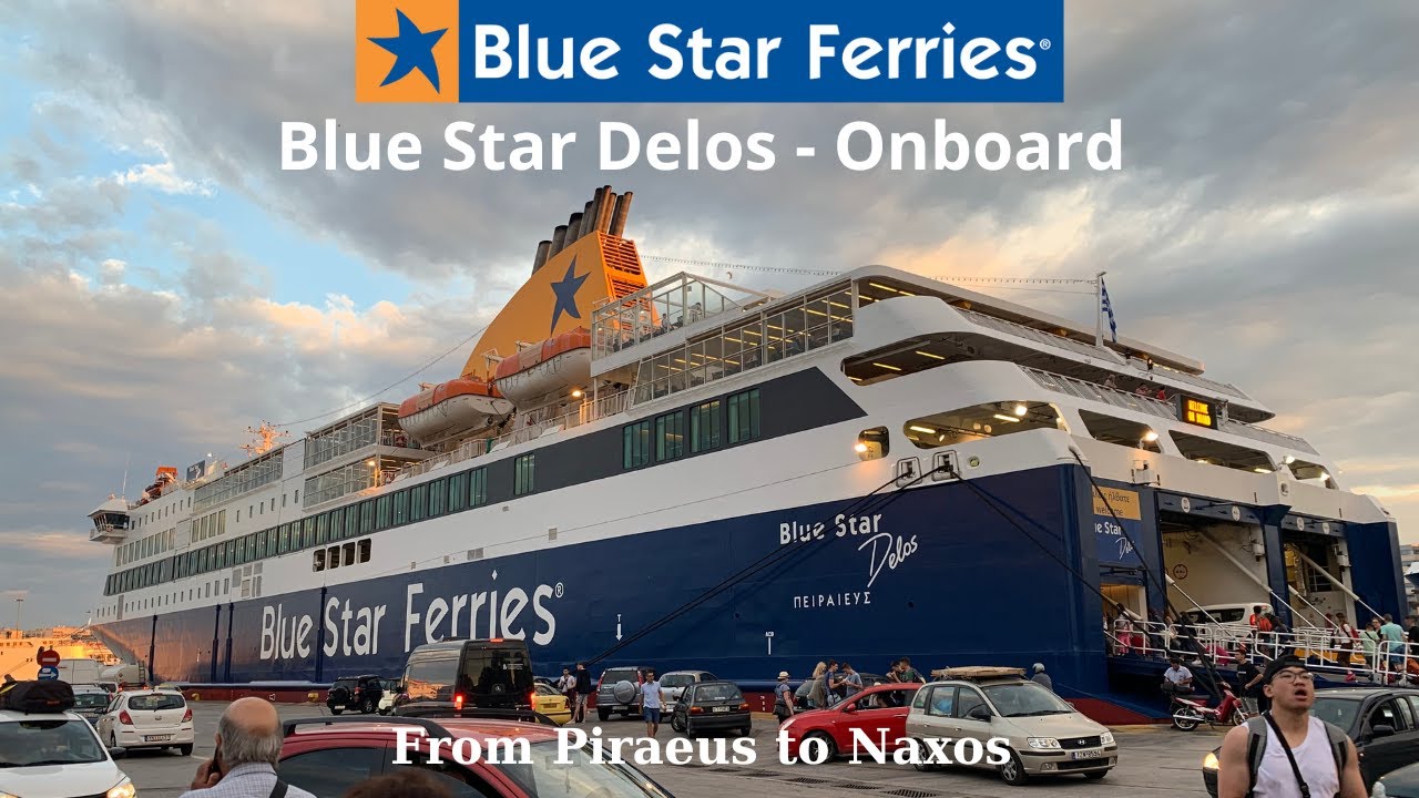 Blue Star Delos - Blue Star Ferries | Morning Departure from Piraeus to ...