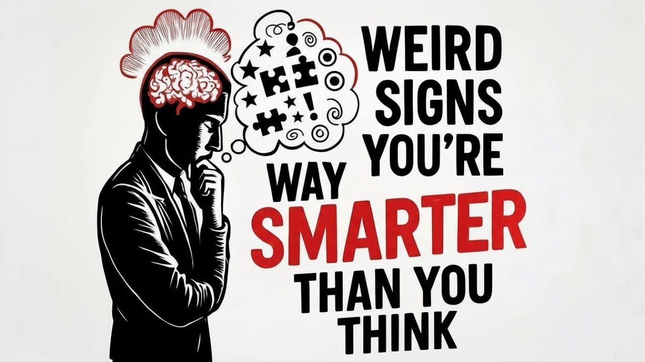 Psychologists These 7 Weird Traits Reveal a Genius Level Mind - YouTube