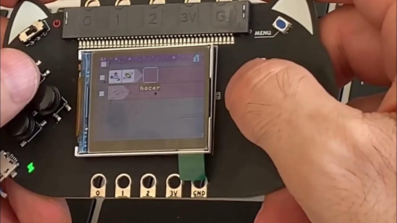 Programa con MicroCode con su micro:bit shield for MakeCode Arcade ...