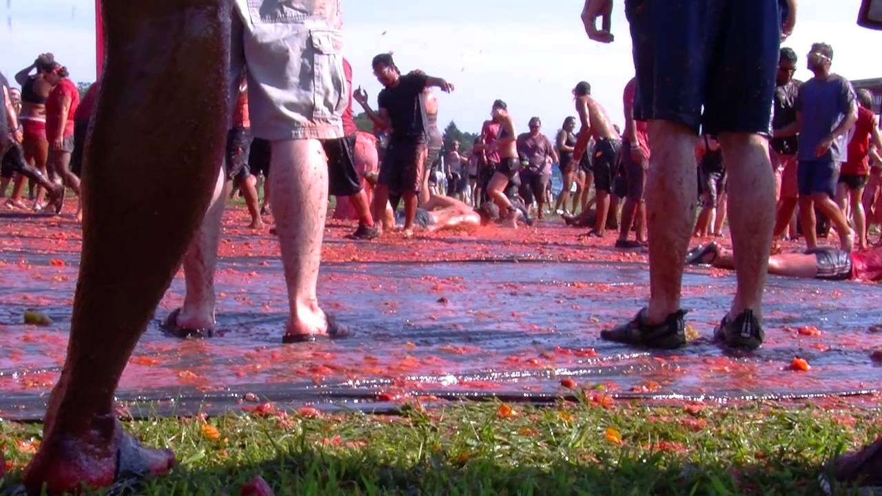 The Tomato Bash! Saturday, August 17 2013 Brockton, Ma - YouTube