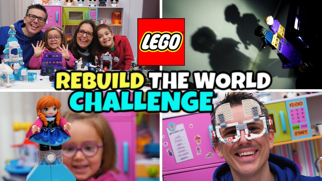 LEGO Rebuild The World CHALLENGE: Ricostruiamo 4 Nuovi Set - YouTube