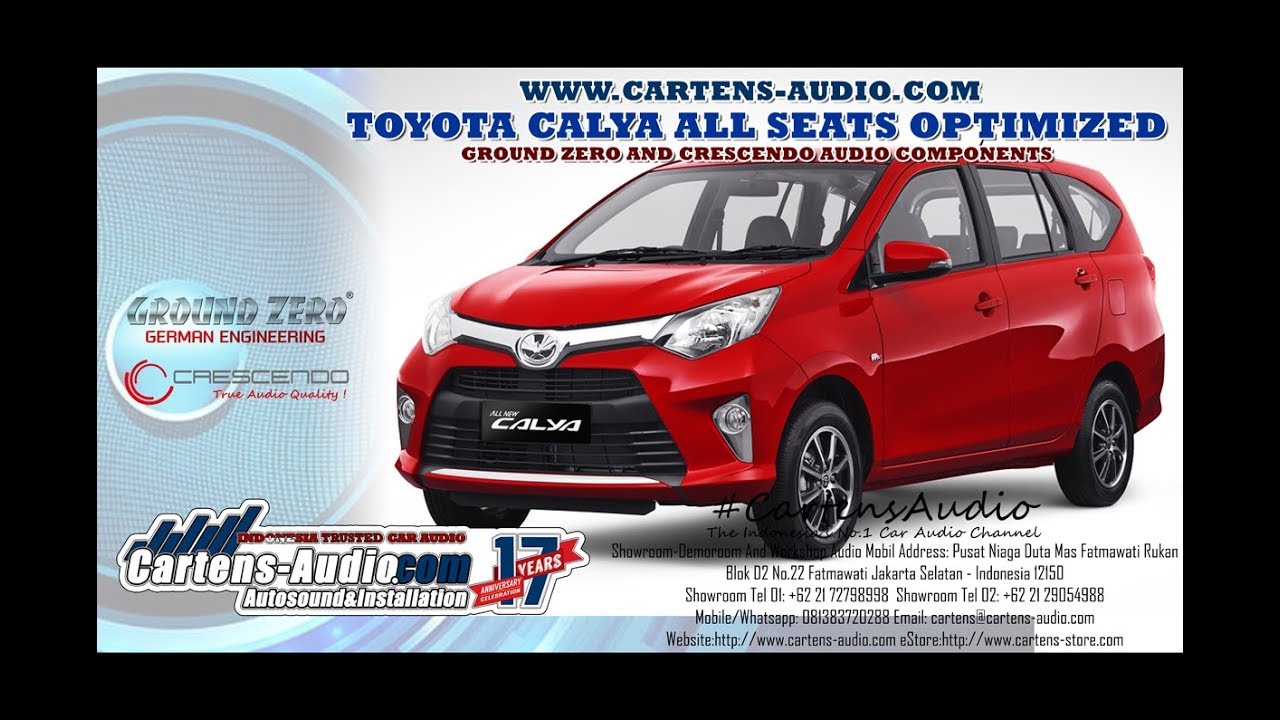 Audio Mobil TOYOTA CALYA | 3Ways And 2Ways All Seats Optimizations ...
