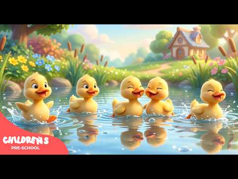 Five Little Ducks Nursery Rhyme - Children Nursery Rhyme | Children's Preschool #viral