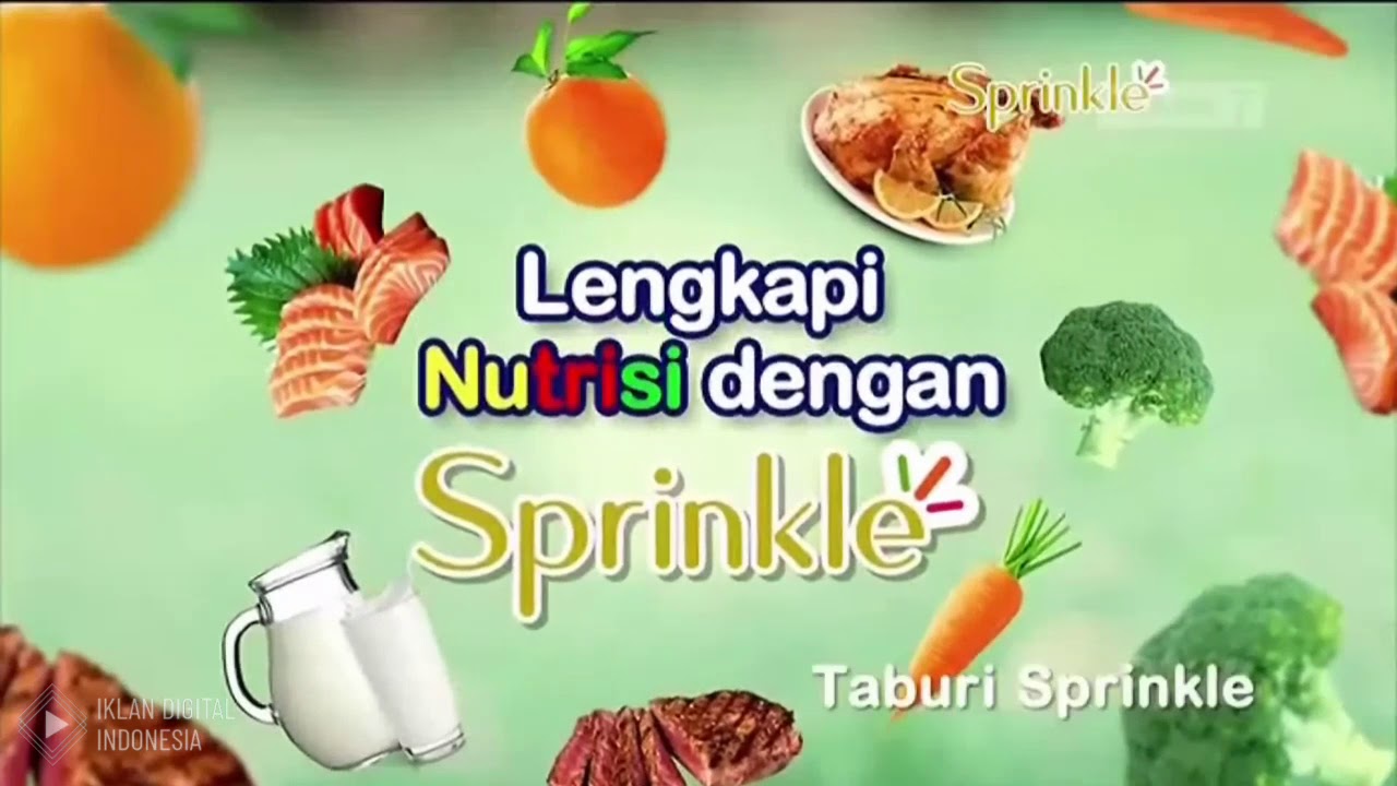 Iklan Sprinkle - Suplemen Multivitamin (2020) 30s - YouTube