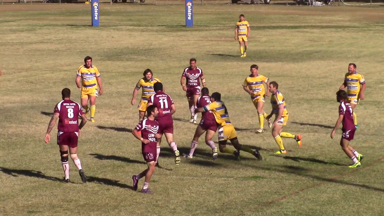 2015 - A Grade v Sand Goannas v Ilfracombe - YouTube