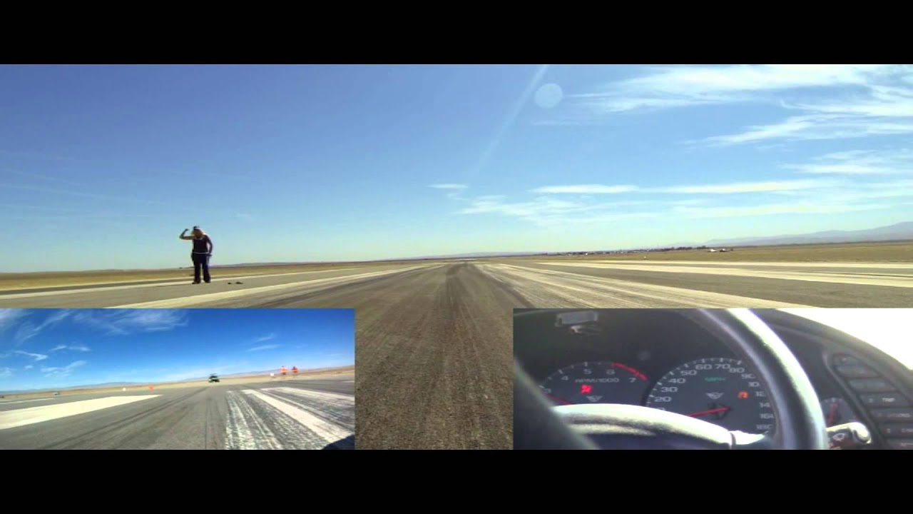 Supercharged C5: Track & Runway Action! - YouTube