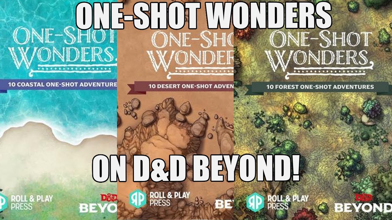 One-Shot Wonders on D&D Beyond! | Nerd Immersion - YouTube