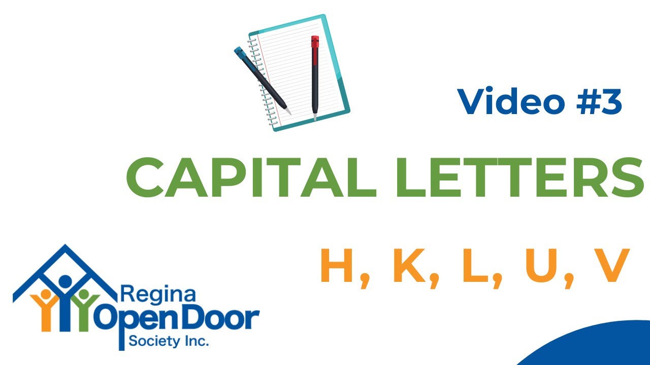 Learn to Write CAPITAL LETTERS Video #3 - YouTube