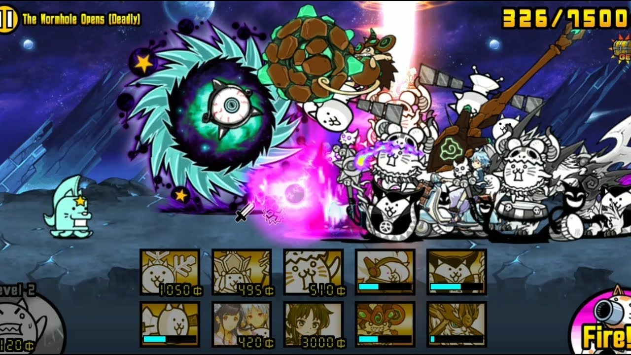 The Battle Cats: The 2nd Dimension - The Wormhole Opens (Deadly ...