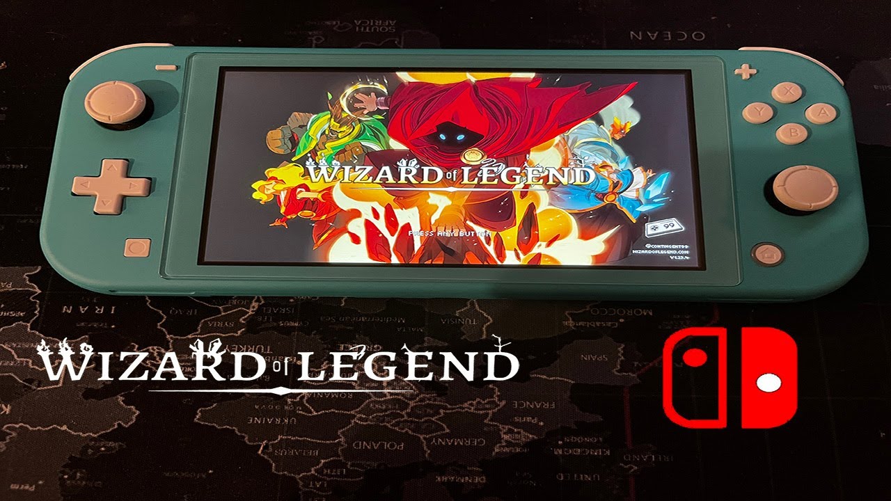 Wizard Of Legend Nintendo Switch Lite Gameplay - YouTube