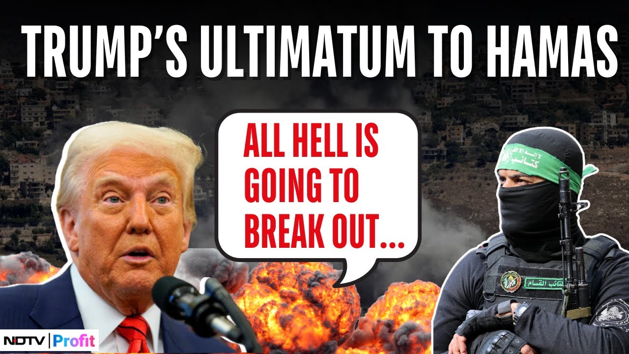 Trump's Gives Ultimatum To Hamas, Sets Final Deadline For Hostage Deal ...