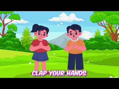 If you're happy and you know it, clap your hands| rhymes | poem - YouTube