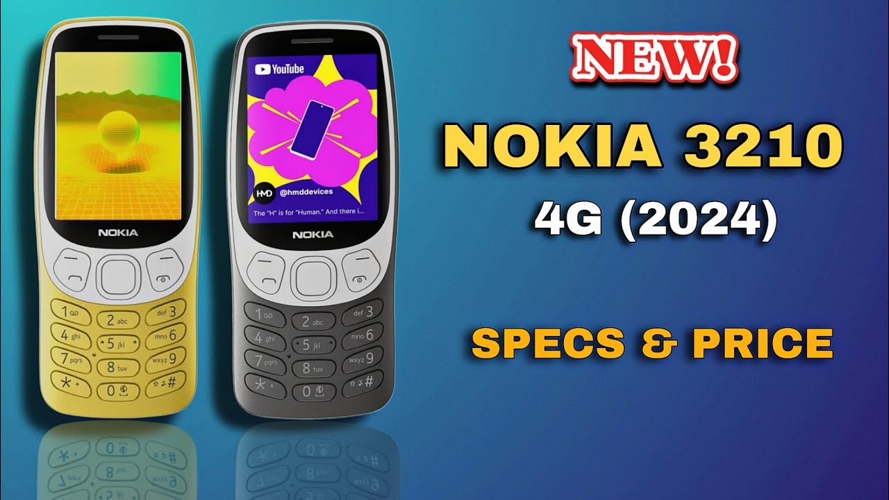 Nokia 3210 2024 review | New Nokia Keypad mobile 2024 | Nokia 3210 4g ...