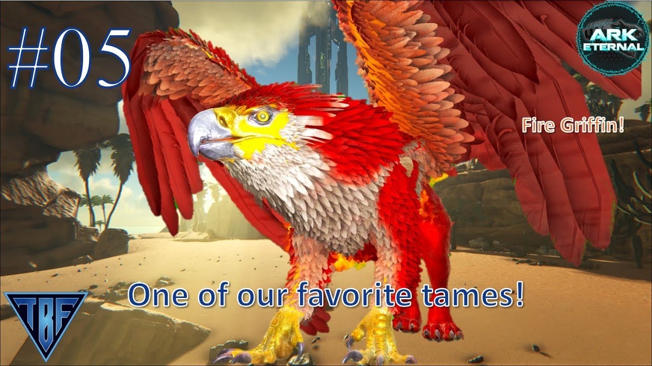 Hope Eternal E05 Fire Griffin! Ark Survival Evolved Modded Playthrough ...