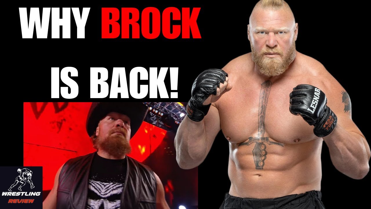 The Real Reason why Brock Lesnar is Back - YouTube