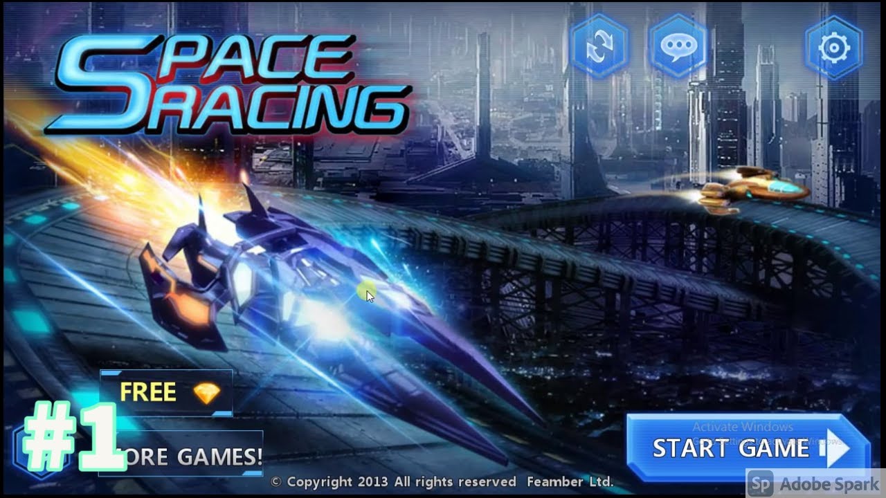 Space Racing 3D | FUTURE IN SPACE | #1 - YouTube