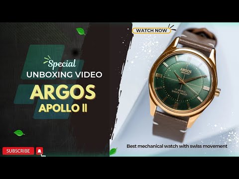 Best Budget Premium Indian Mechanical Watch | Argos Apollo-II ...