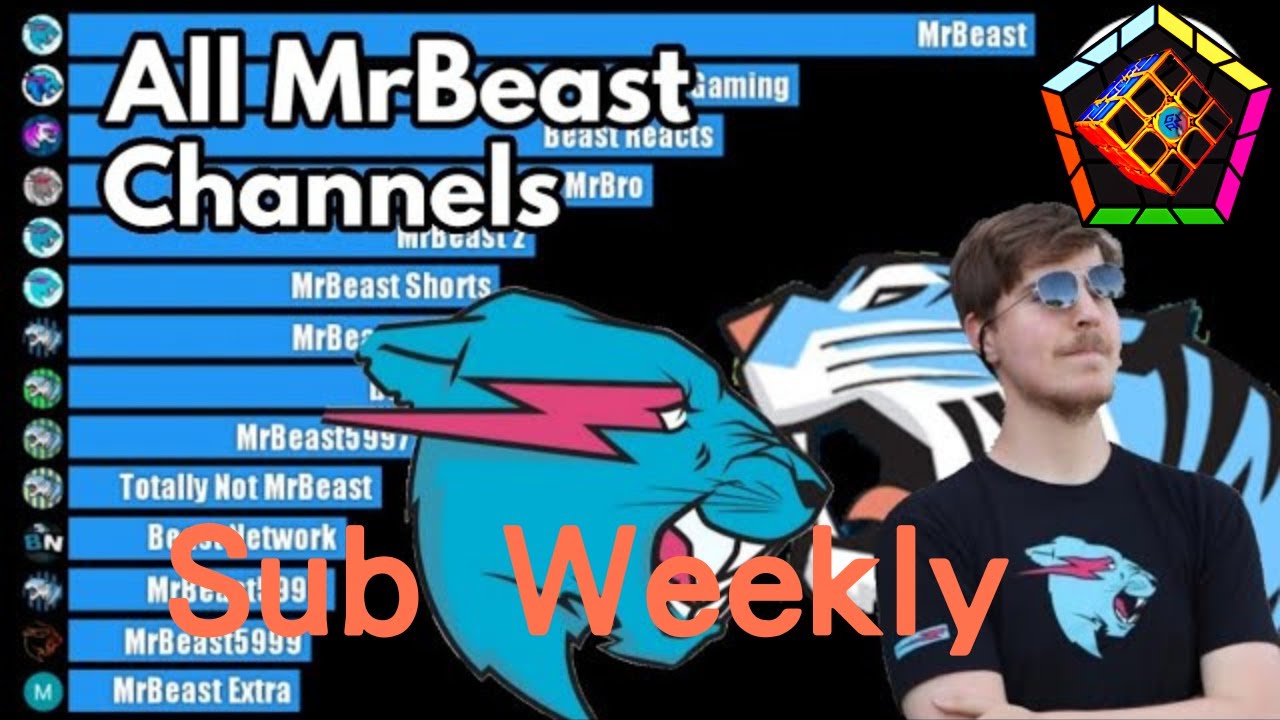 Mr.Beast said: I am 17 Million Subscribers away from First place ...