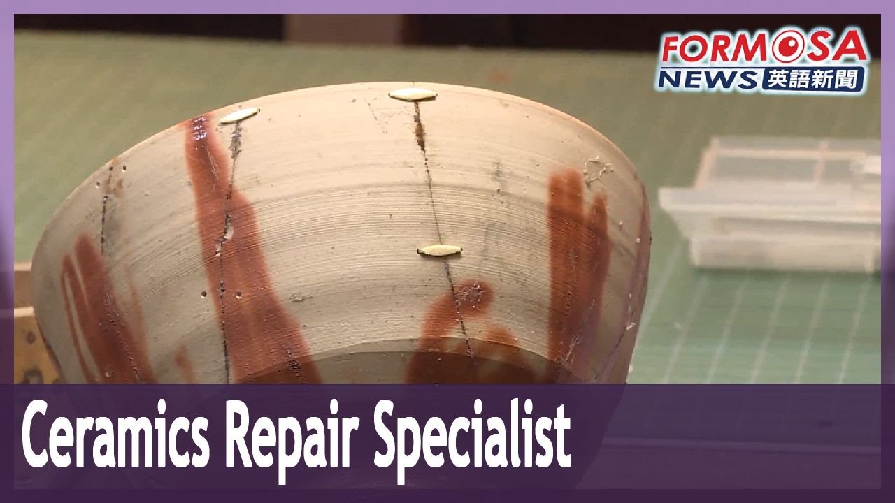 Ceramics repair specialist teaches himself how to do repairs with metal ...