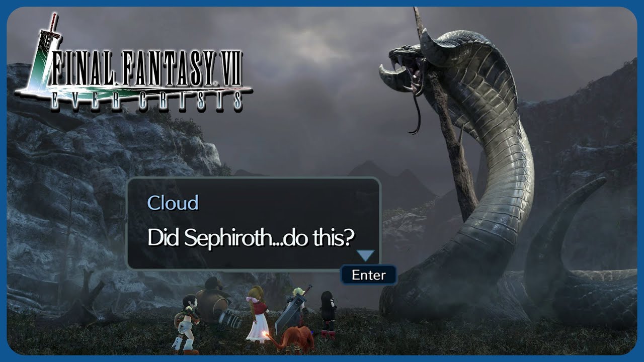 Did Sephiroth do this? - Final Fantasy 7 Ever Crisis - YouTube