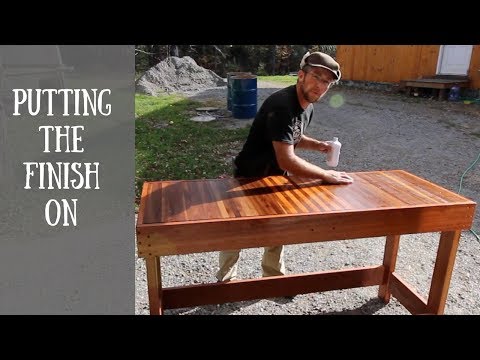 How To Finish Butcher Block Workbench