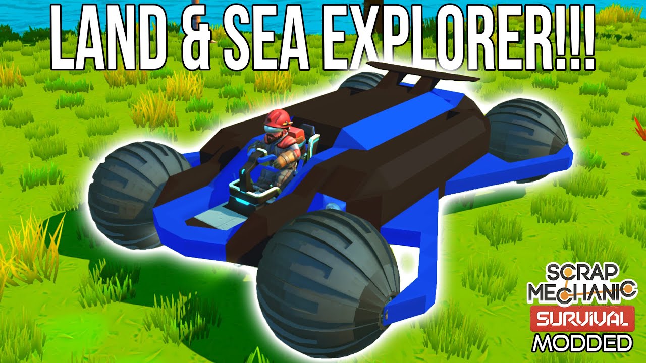 STEPPING UP OUR GAME!!! - Scrap Mechanic Survival Modded - E8 - YouTube