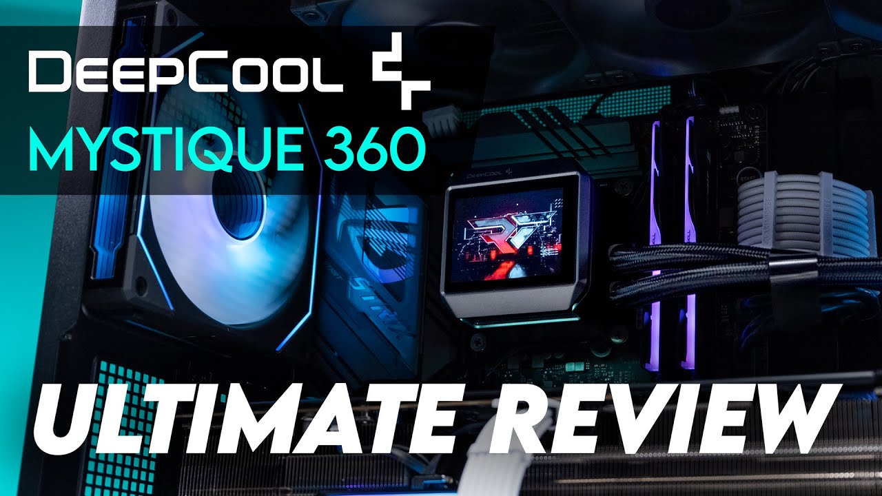 DeepCool Mystique 360 AiO Review: A Cost-Effective LCD Cooling Game Changer - YouTube