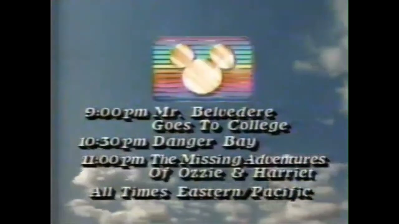 The Disney Channel Tonight Promos 1988 YouTube The Disney Channel Tonight Promos 1988 YouTube