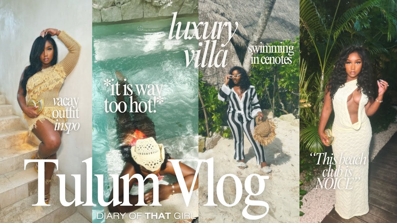 Tulum Vlog | Dreamy Villa Tour, Crystal Cenotes, Vibrant Nightlife ...