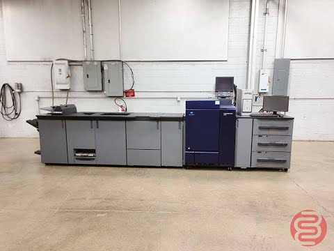 2017 Konica Minolta AccurioPress C6085 Digital Printing Press ...
