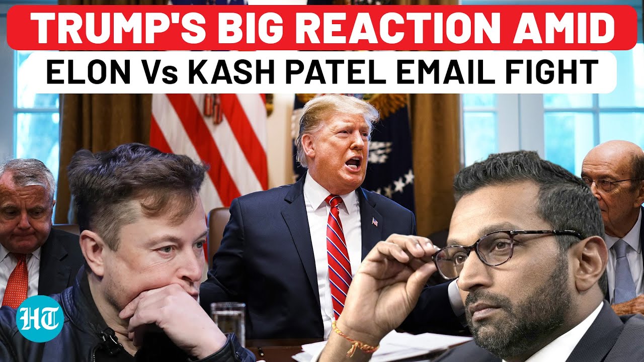 Trump's First Reaction Amid Kash Patel Vs Elon Musk Fight Over DOGE ...
