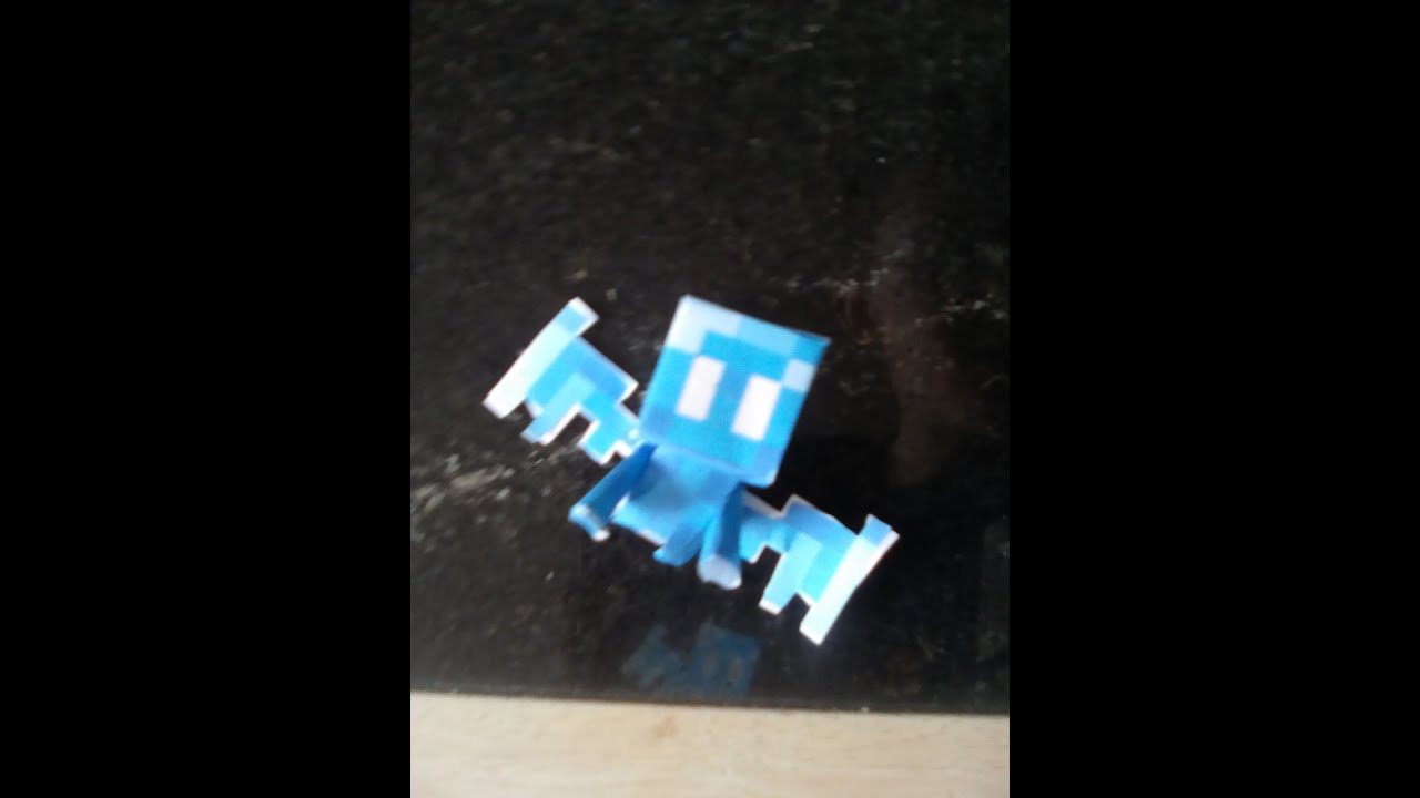 how to make a paper allay part 1 head and body - YouTube