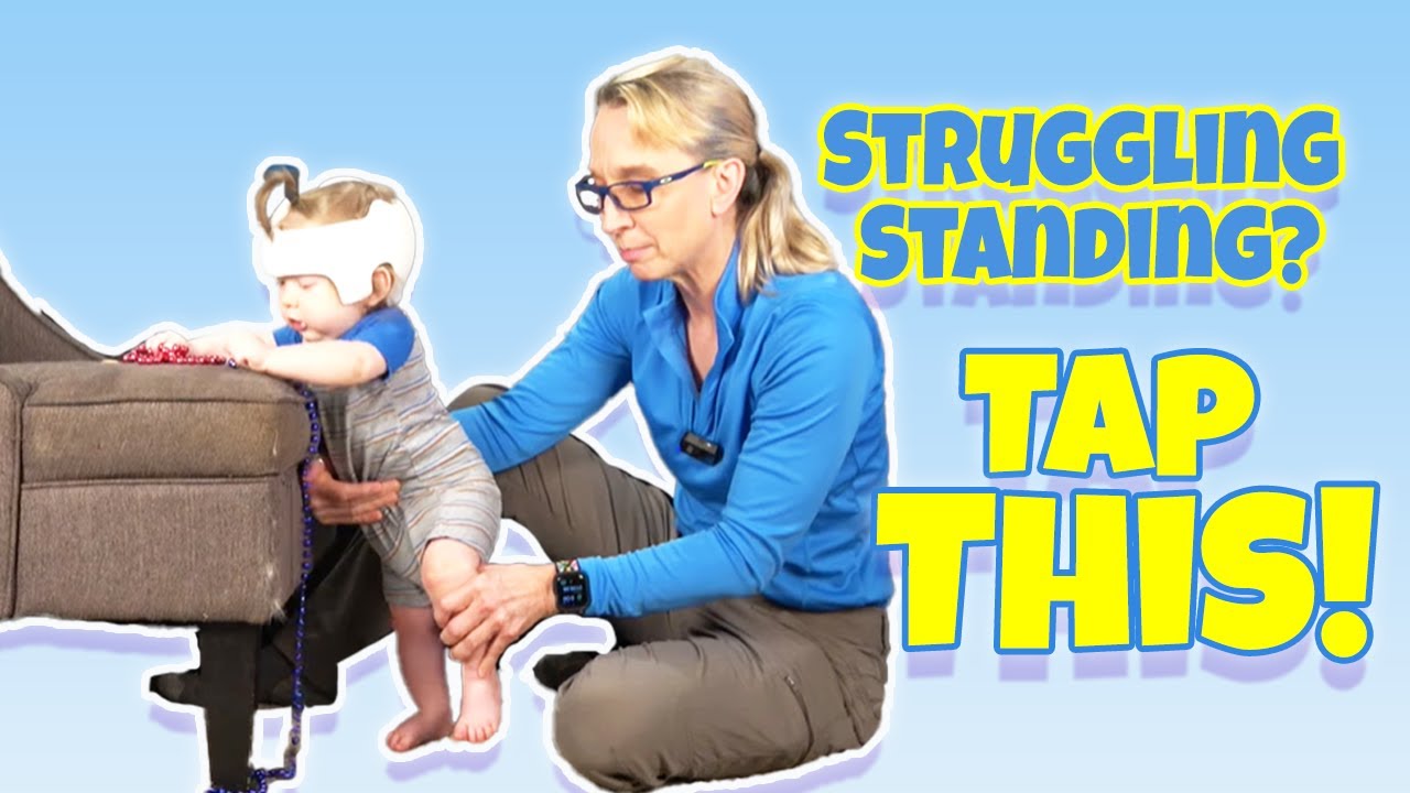 Struggling Standing at Furniture? 👶🏻 Tap Into This! 🦶 | Pediatric ...