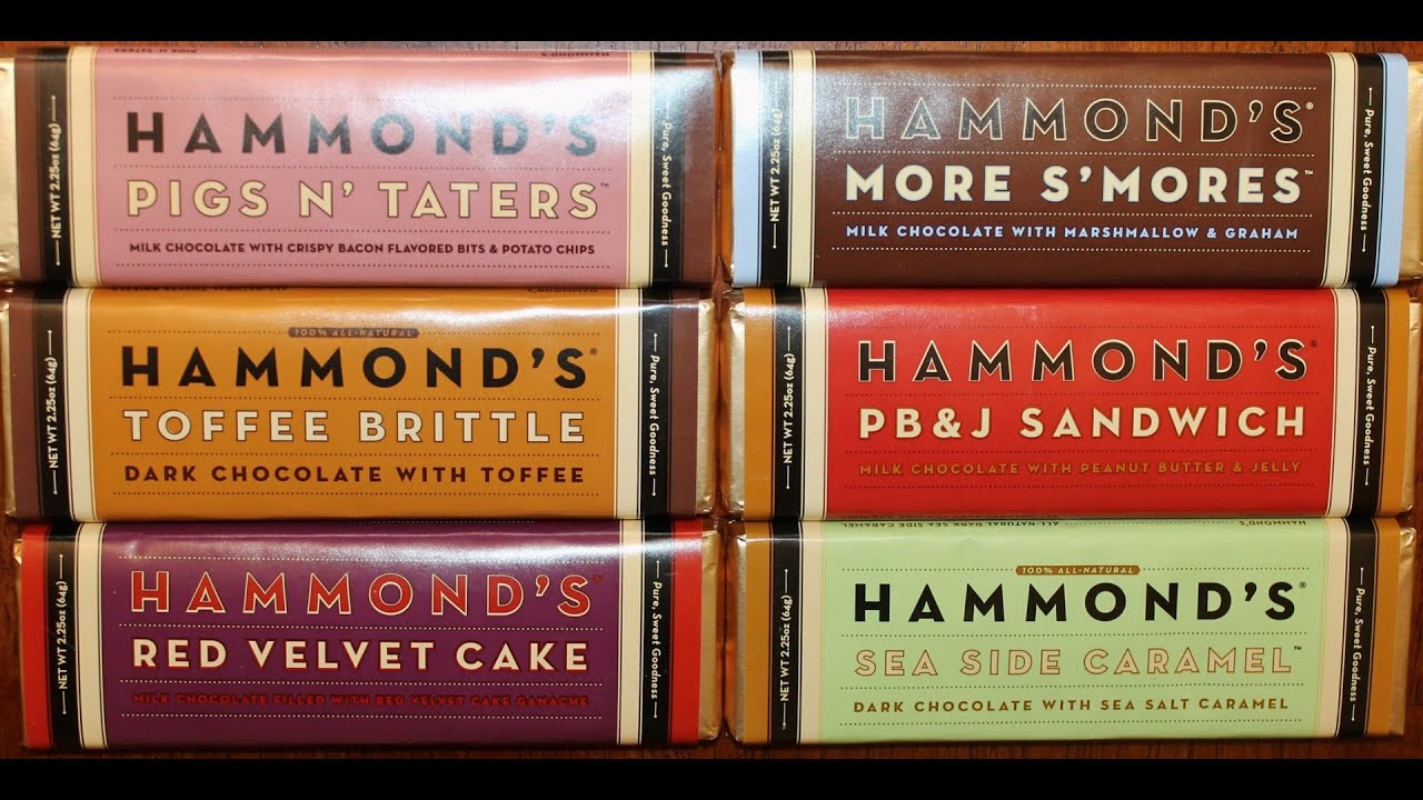 Hammond’s: Pigs N’ Taters, S’mores, Toffee Brittle, PB & J Sandwich ...