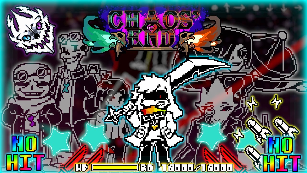 [NO HIT!] Chaos' End Asriel Phase 2 by Sulfacid - YouTube