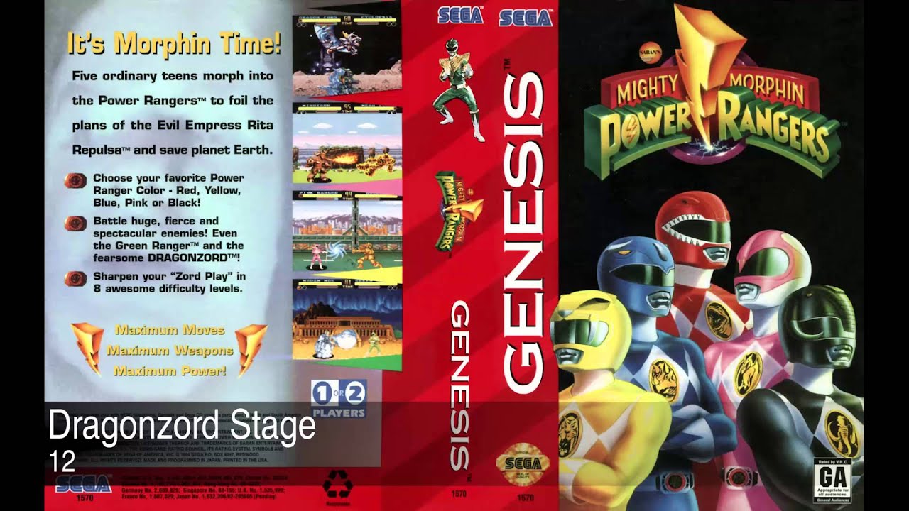 Power Rangers Complete Soundtrack OST - Genesis - YouTube