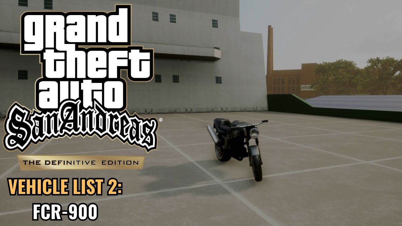 GTA San Andreas Definitive Edition - FCR-900 Location - Export List 2 ...