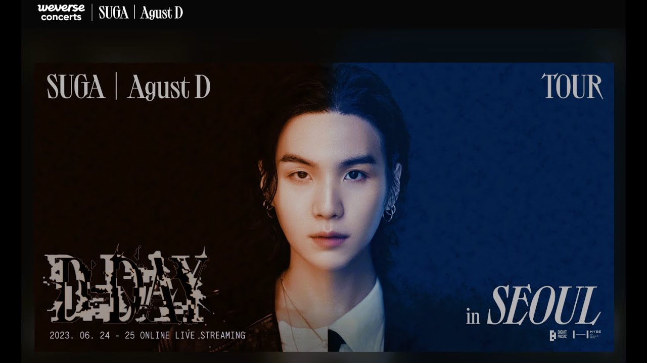SUGA AGUST D-DAY CONCERT IN SEOUL THE FINAL LIVE STREAM DAY 1 #BTS # ...