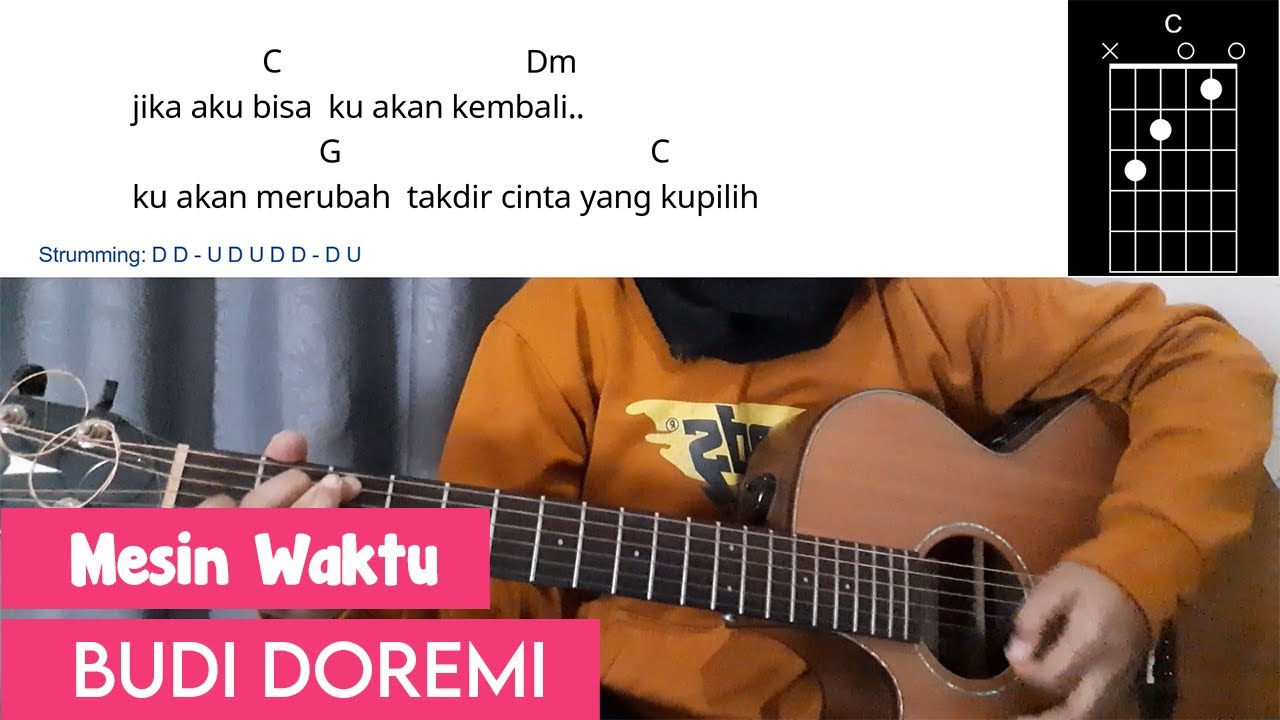 (Chord Mudah) Mesin Waktu - Budi Doremi | Tutorial gitar Pemula - YouTube