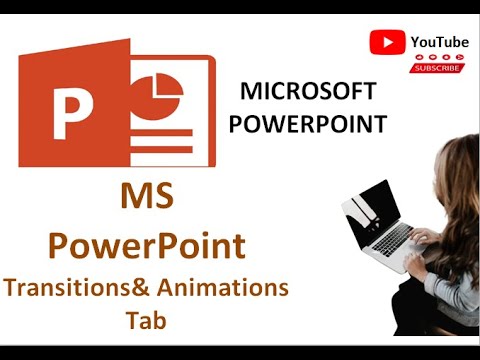 MS PowerPoint Transitions & Animations Tab#trending #microsoftoffice # ...