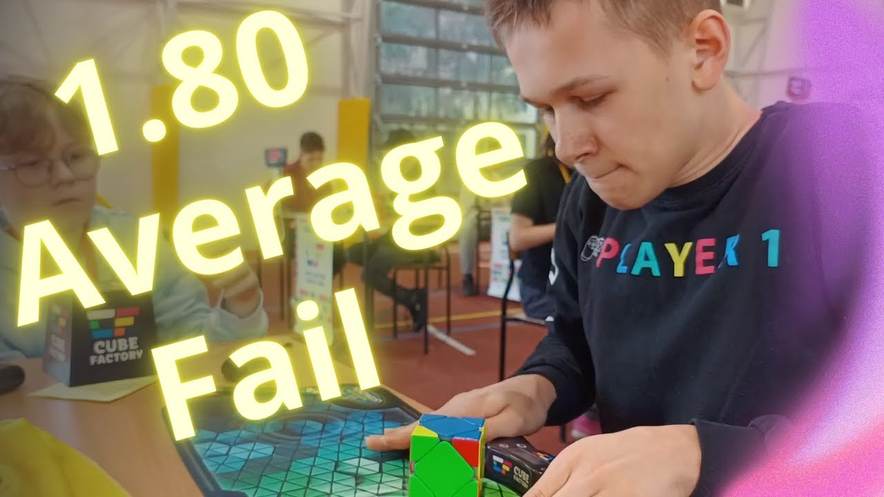 1.80 Official Skewb Average Fail - YouTube