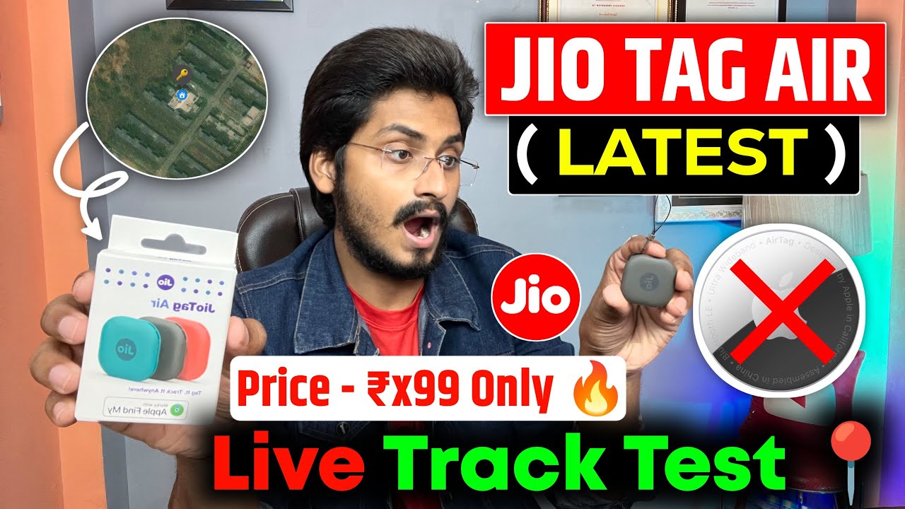 Jio Tag Air (2024) Unboxing & Full Live Test 🛑 | Only In ₹x499 | Find ...