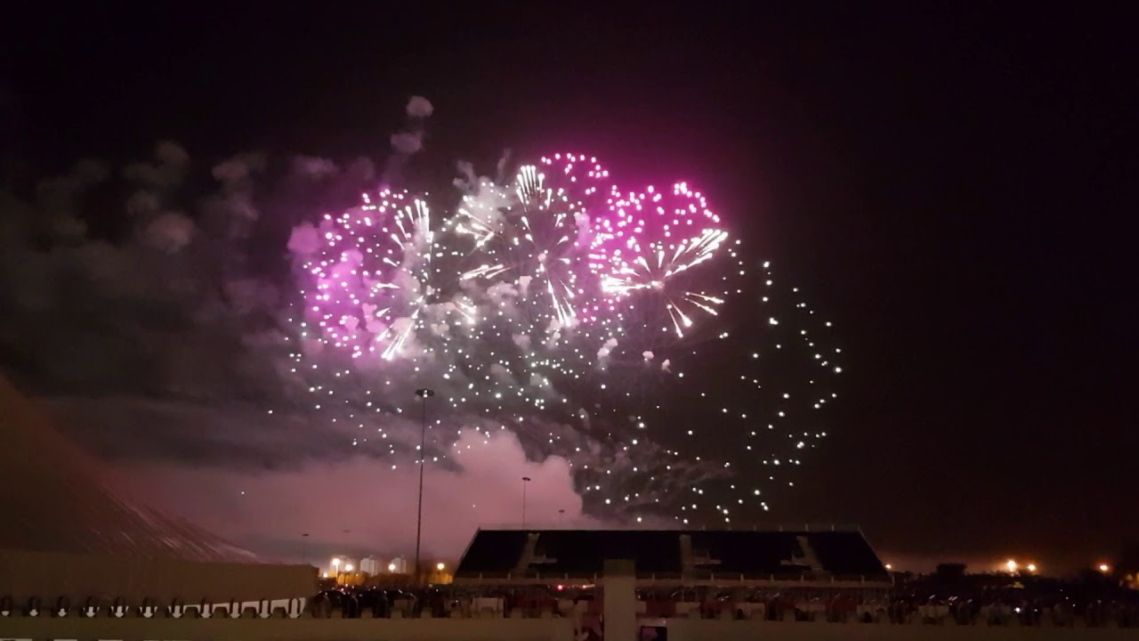 Bahrain’s 46th National Day ! Celebration! Fireworks ! F1 Bah_int ...