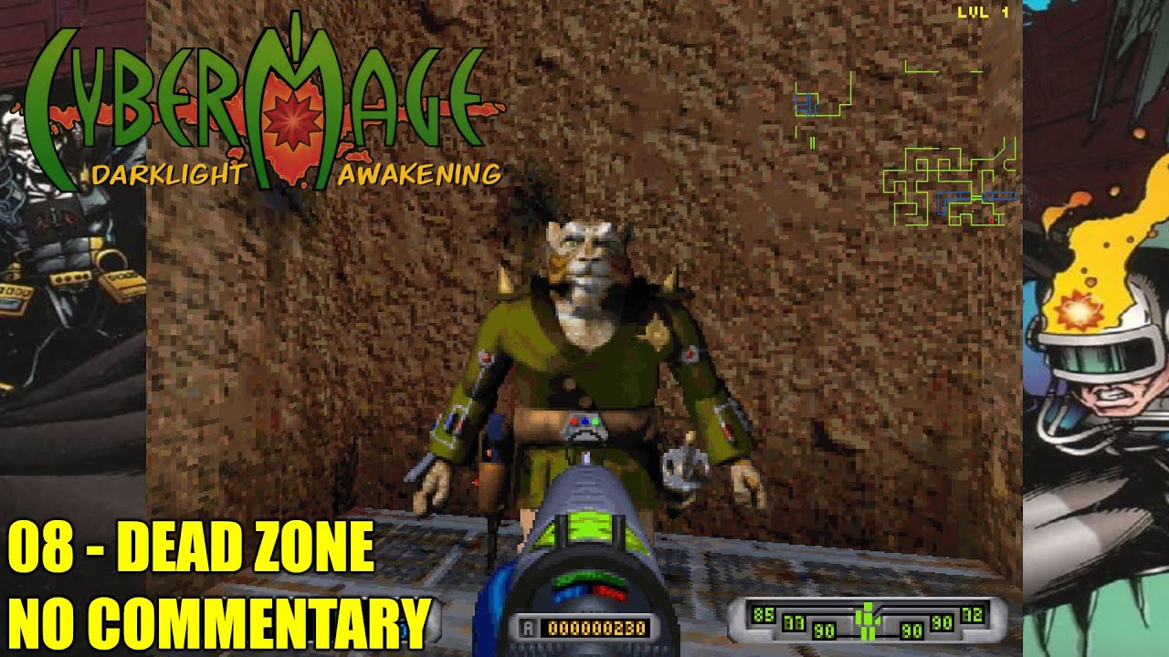 Cybermage: Darklight Awakening (DOSBox) - 08 Dead Zone - No Commentary ...