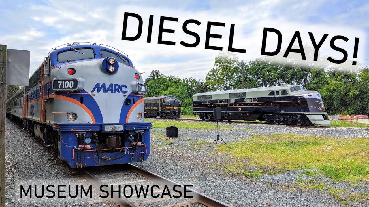 "Diesel Days" at the B&O Museum - YouTube
