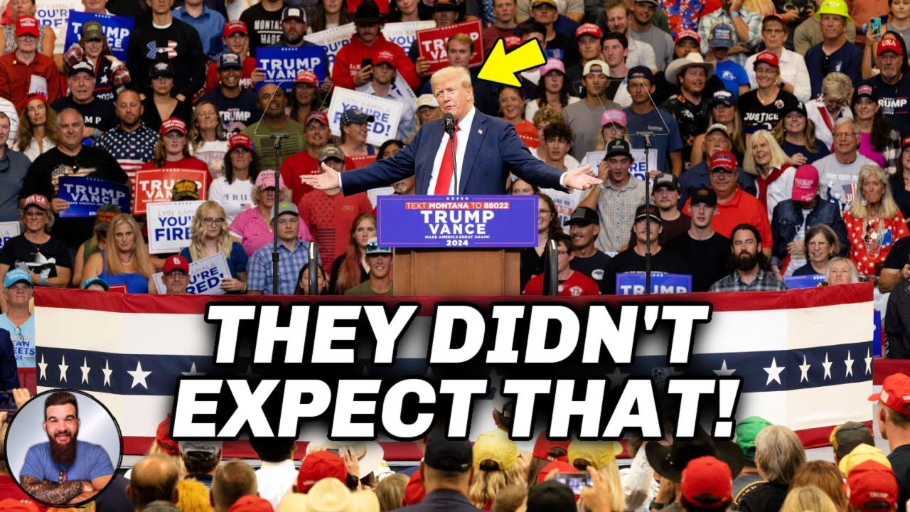 SAVAGE! Massive Crowd ERUPTS For Trump, Then This Happens... - YouTube